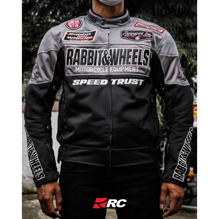 Jual Rabbit And Wheels Motorsport Grey | Shopee Indonesia