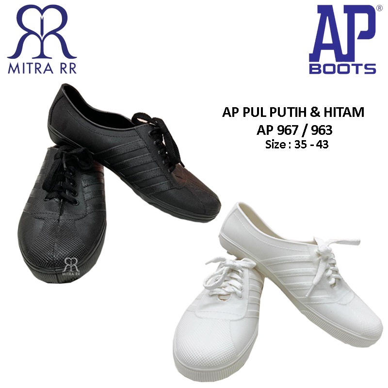 Jual Sepatu Karet AP Boots Multi Fungsi- AP PUL BOLA 967 Hitam / 963 ...