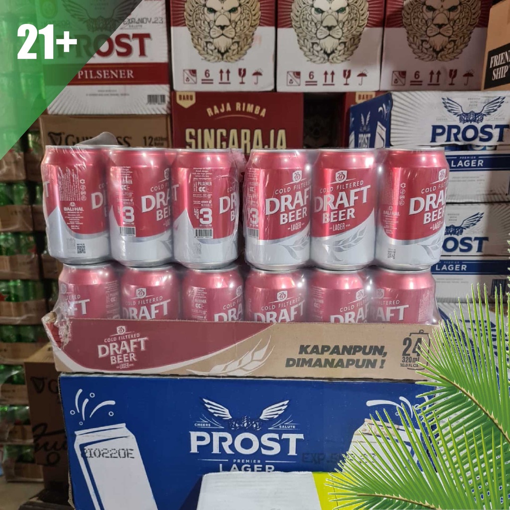 Jual Beer Bali Hai Draft Bir Can 320ml x 24 Kaleng / Karton | Shopee ...