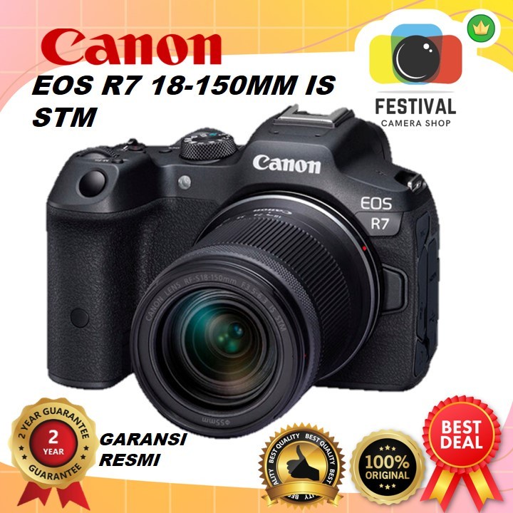 Jual Canon EOS R7 Kit RF-S 18-150mm STM EOS R 7 Kit 18-150 GARANSI ...
