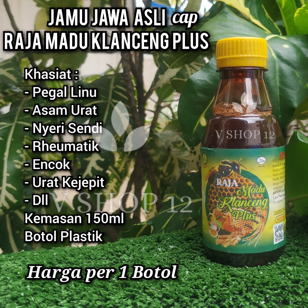 Jual Jamu raja madu klanceng plus 150ml pegal linu asam urat | Shopee ...