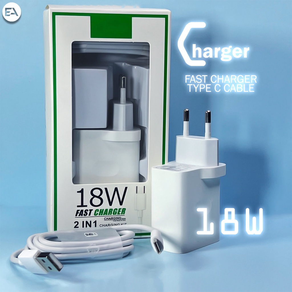 Jual Charger Oppo 18W FAST CHARGING USB TYPE C/USB MICRO ORIGINAL 100% ...