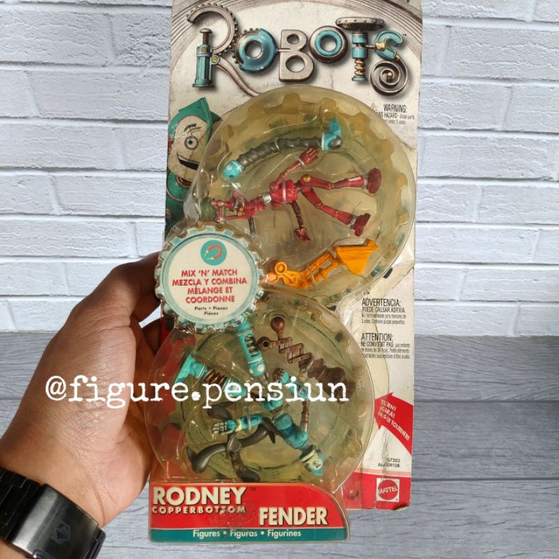 Jual MATTEL ROBOTS RODNEY COPPERBOTTOM FENDER ACTION FIGURE | Shopee ...