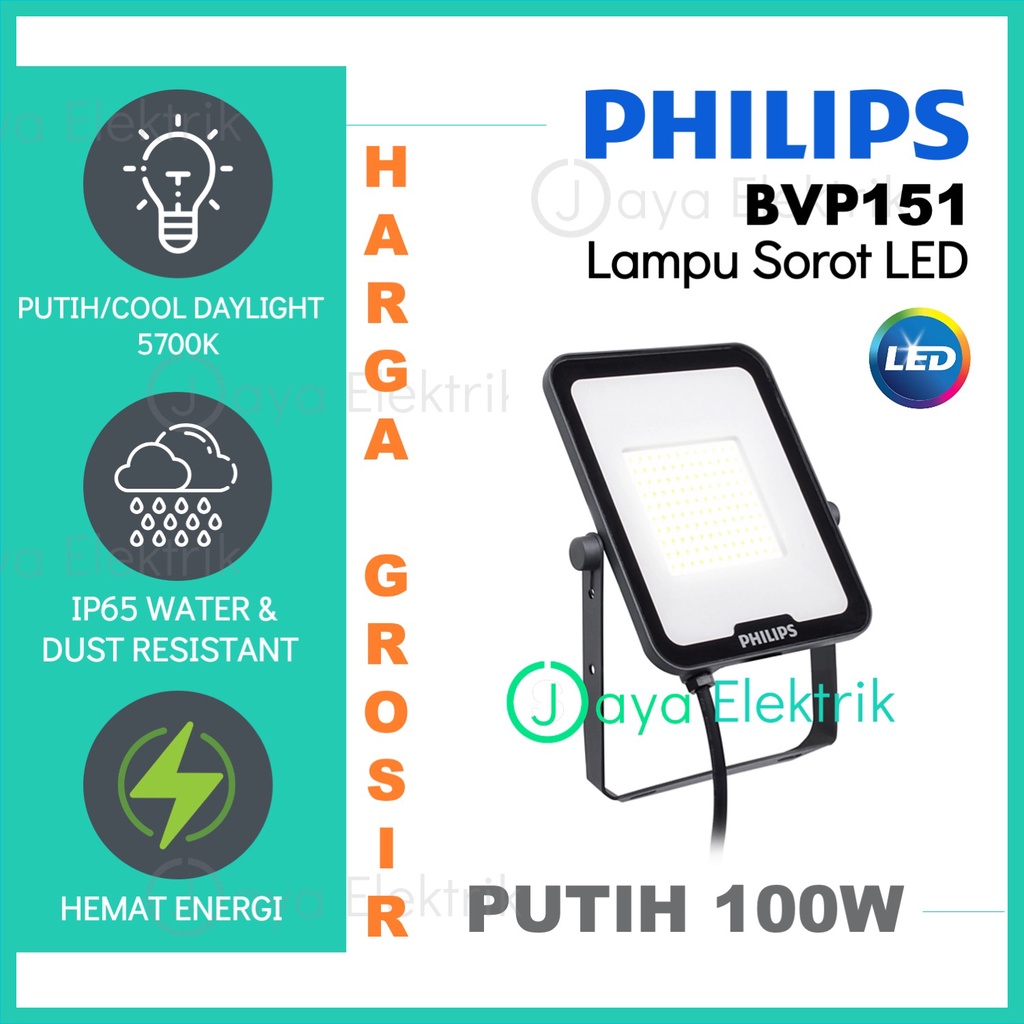 Jual Lampu Sorot LED PHILIPS BVP151 100W - Lampu Tembak Floodlight BVP ... Jual Lampu Sorot LED PHILIPS BVP151 100W - Lampu Tembak Floodlight BVP ...
