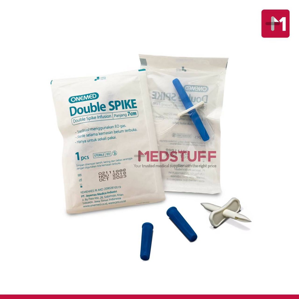 Jual Double Spike Infusion Onemed Alat Penusuk Botol Cairan Infus ...