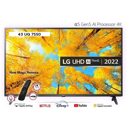 Jual LED SMART UHD TV LG 43 INCH 43UQ7550 | Shopee Indonesia