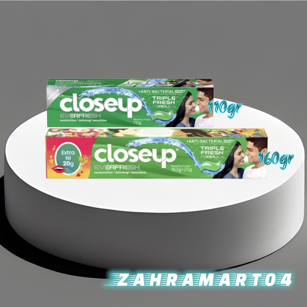 Jual Close up Pasta Gigi Menthol Fresh 160 gr | Shopee Indonesia