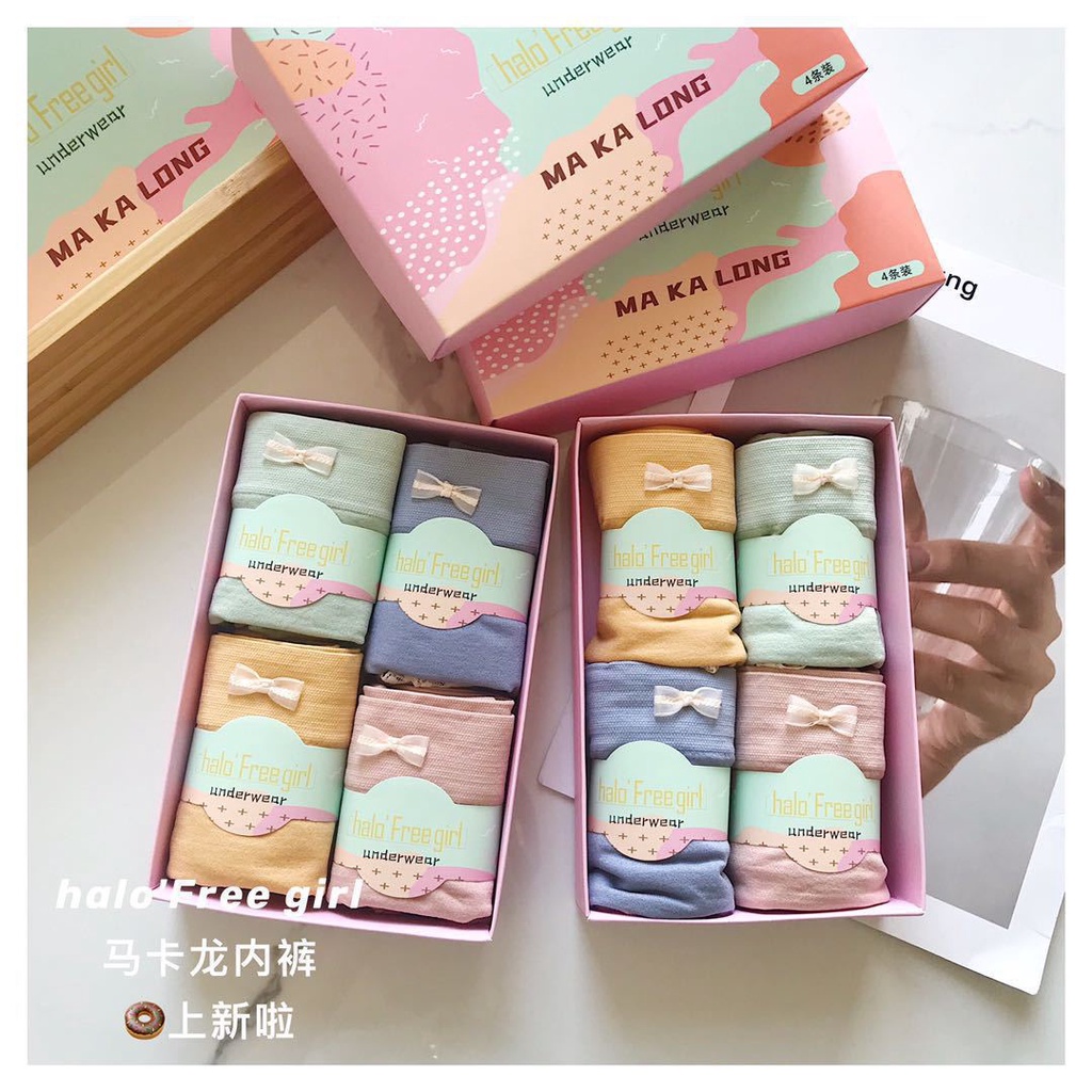 Jual [Isi 4pcs] Celana Dalam Wanita Antibakteri Graphene CD Cewek ...