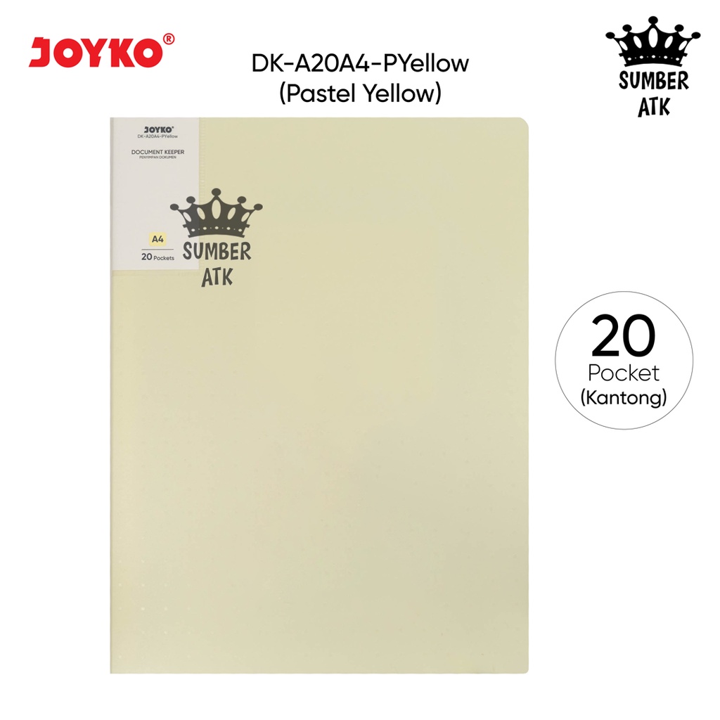 Jual Document Keeper Clear Holder A4 20 , 40 , 60 Lembar Map File ...