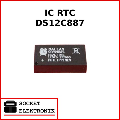 Jual IC RTC DS12C887 IC Realtime Time Clock | Shopee Indonesia