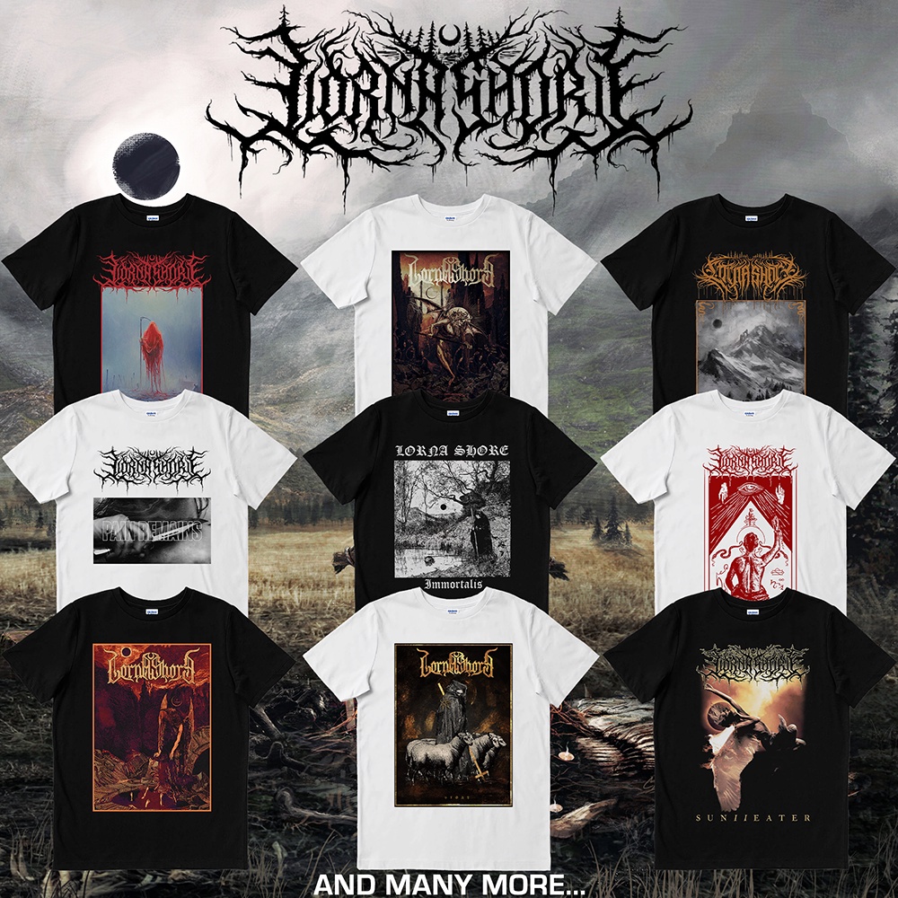 Jual LORNA SHORE | T-SHIRT BAND | DEATHCORE | MERCHANDISE | Shopee ...