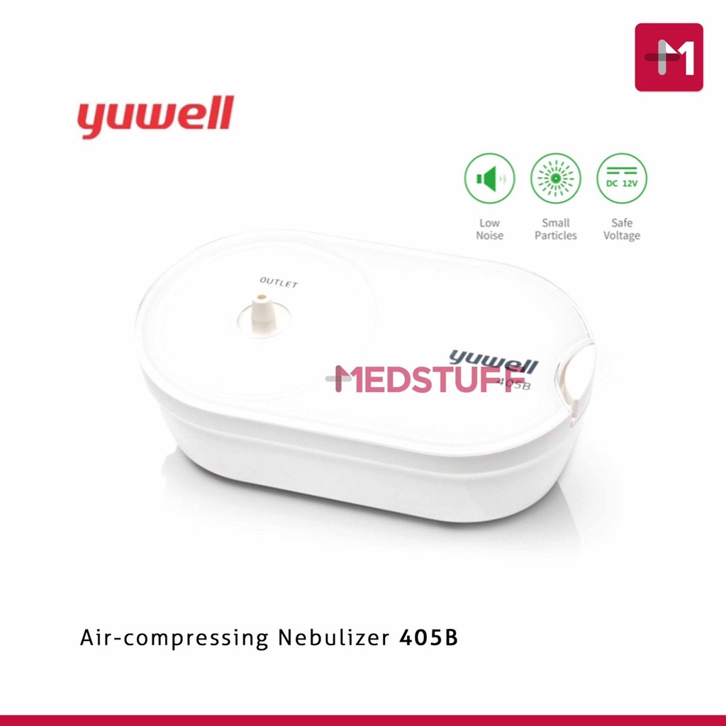 Jual Nebulizer Yuwell 405B Air Compressing Nebulizer Alat Terapi Uap ...