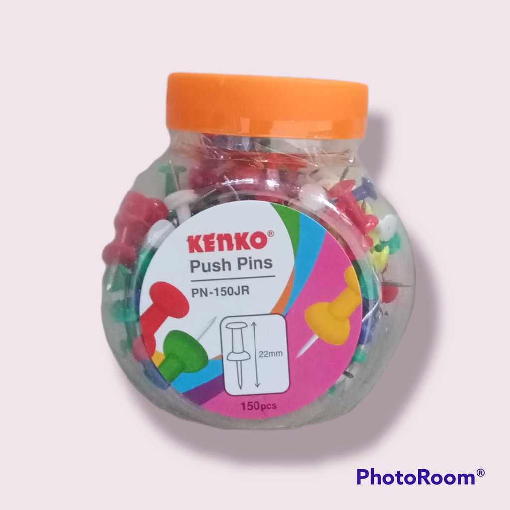 Jual Kenko push pin isi 150 pcs | Shopee Indonesia