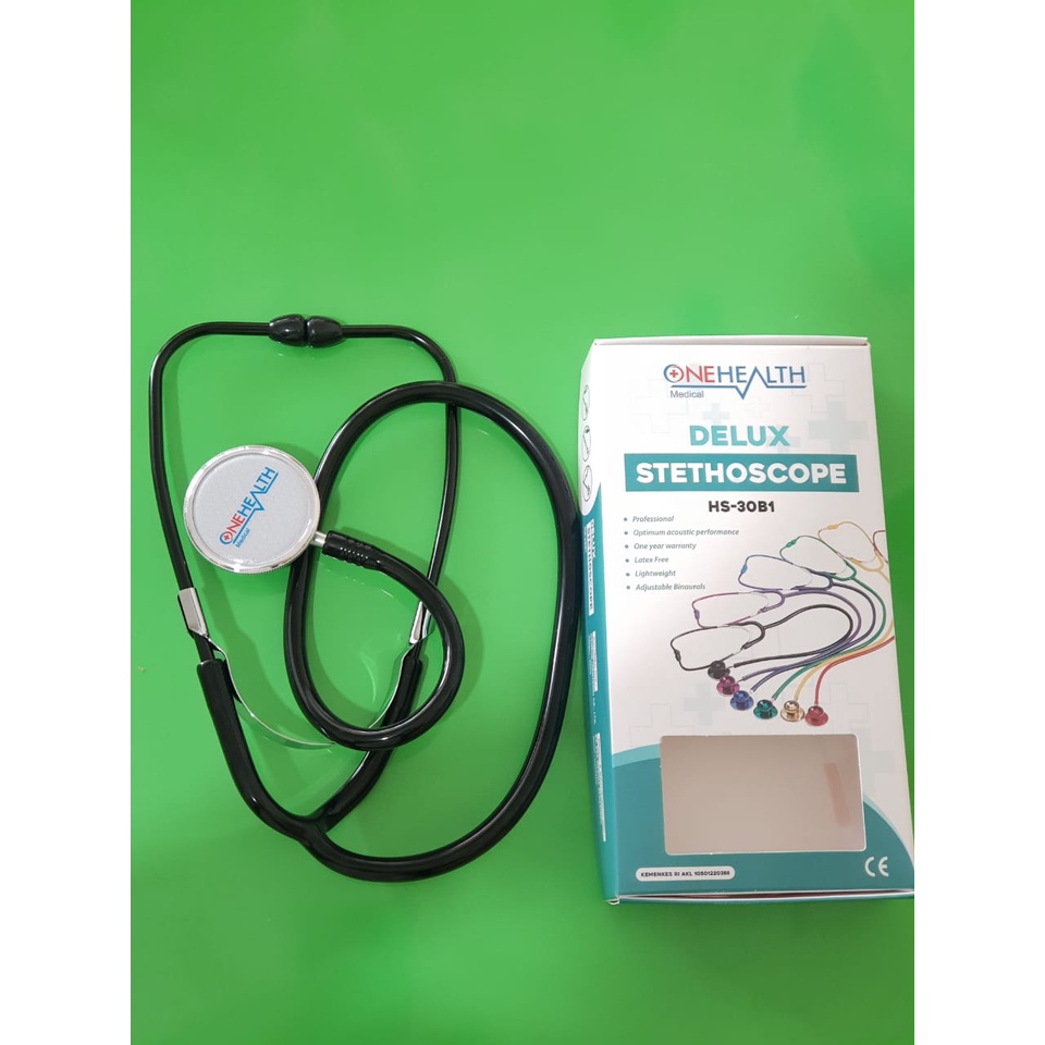 Jual Onehealth Deluxe Stethoscope / Deluxe Stethoscope / Sthetoscope ...