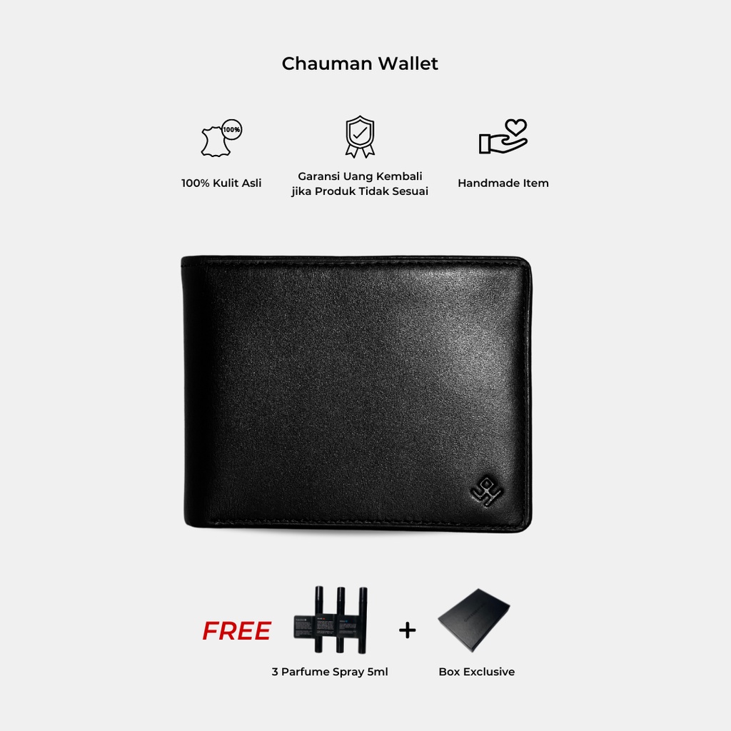 Jual GHY ESSENTIALS Dompet Pria Kulit Asli - Chauman Wallet | Shopee ...