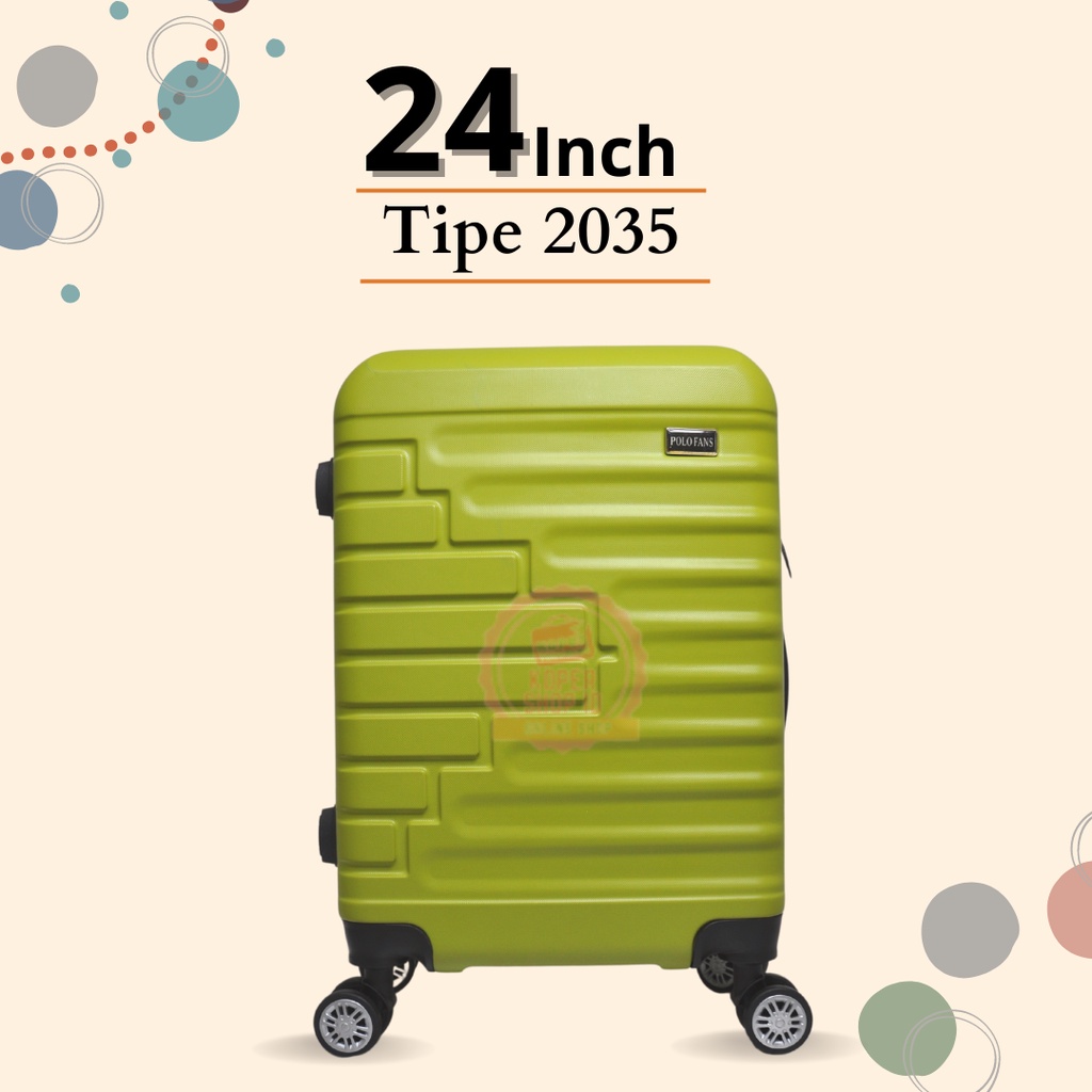 Jual Koper POLO FANS Ukuran 24 inch Tipe 2035 | Shopee Indonesia