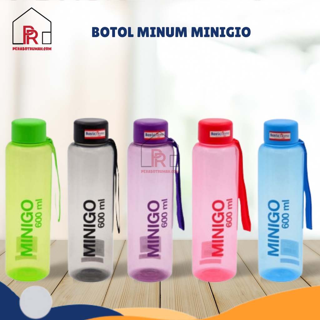 Jual Botol Minum Minigo / Botol Plastik Tempat Minum Anak Sekolah Kerja ...