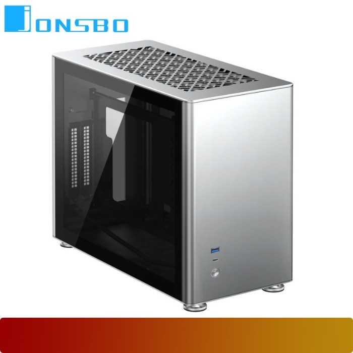 Jual JONSBO A4 SILVER | MINI ITX CASE | Shopee Indonesia