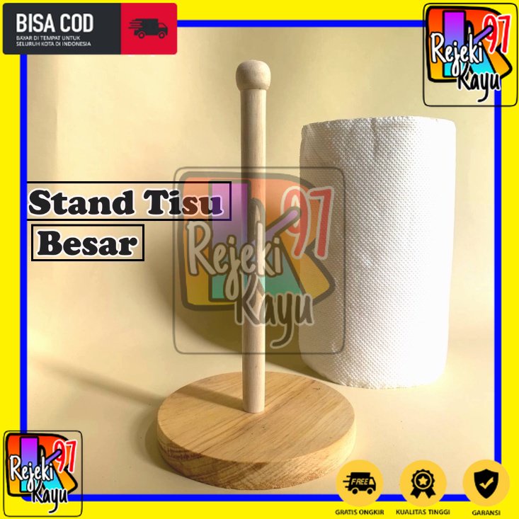 Jual Tempat Tisu Roll / Tempat Tisu Kayu / Tempat Tissue Gulung ...