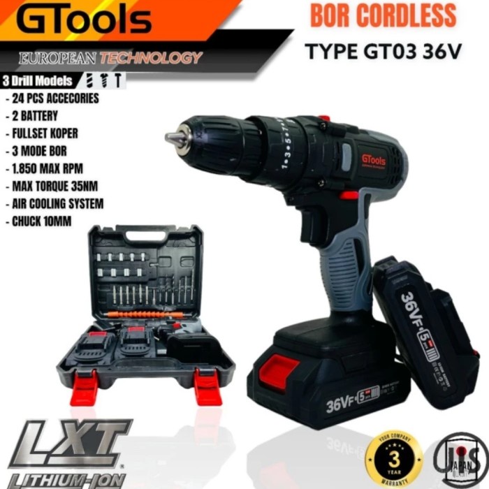 Jual impact wrench GTOOLS EROPA GT06 mesin pembuka baut ban roda truck mob | Shopee Indonesia