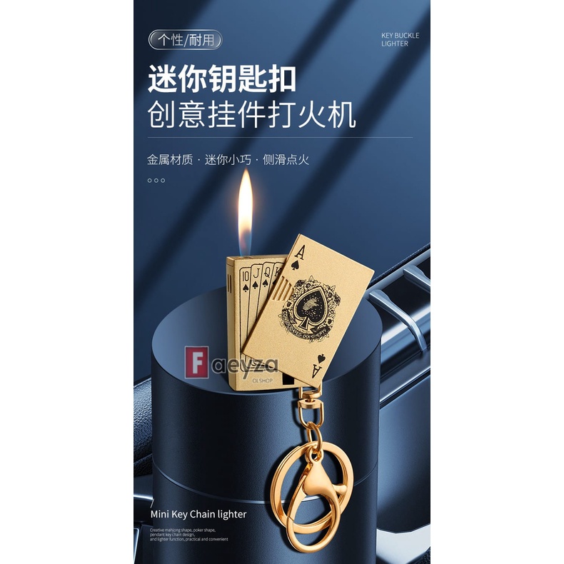 Jual Korek Api Kartu Slide Pirit Gntungan Kunci/Korek Unik/Korek ...