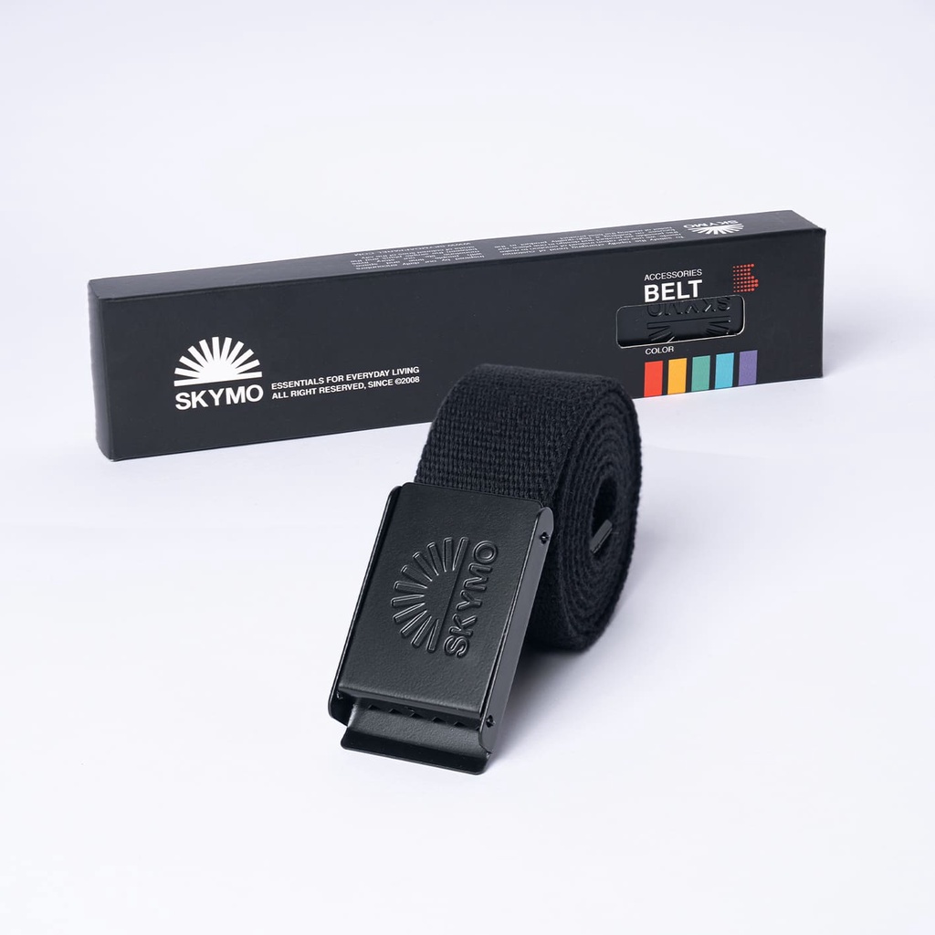Jual Skymo Apparel Belt Sun Logo Black | Shopee Indonesia