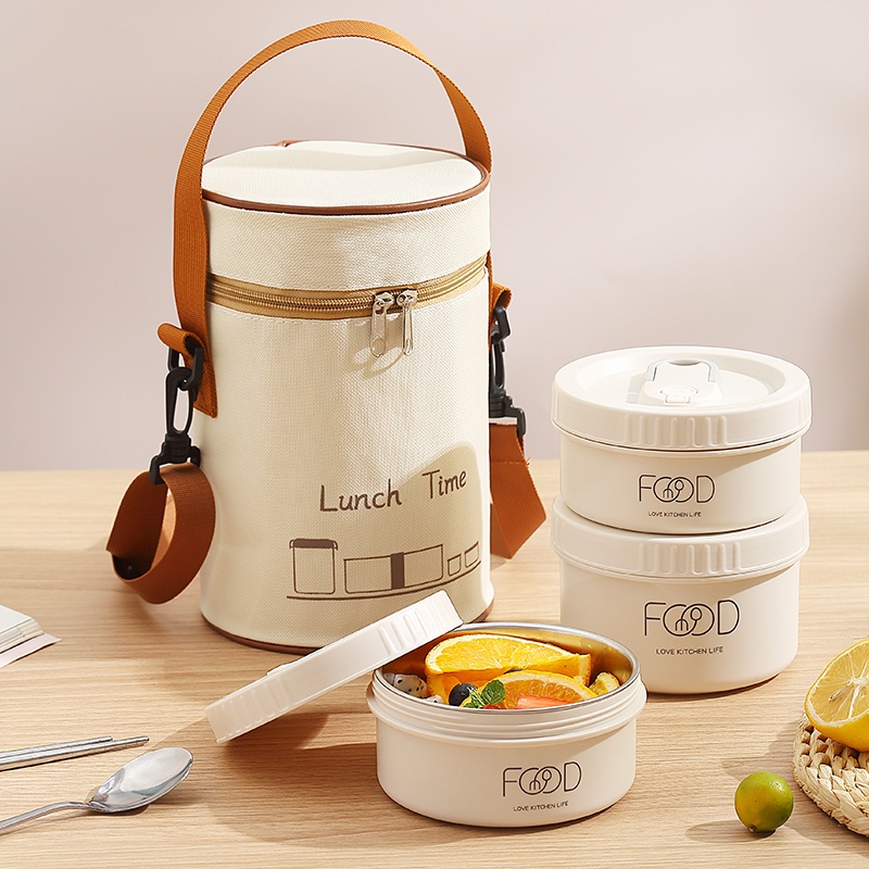 Jual Kotak Makan Siang Bento Portabel Tahan Bocor Gaya Jepang Untuk ...