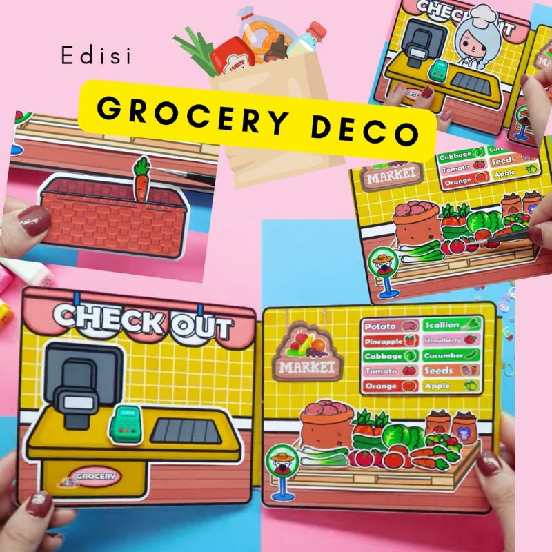 Jual TOCA BOCA BOOK / BUKU TOKABOKA / TOCA BOCA LIFE GROCERIES SERIES ...