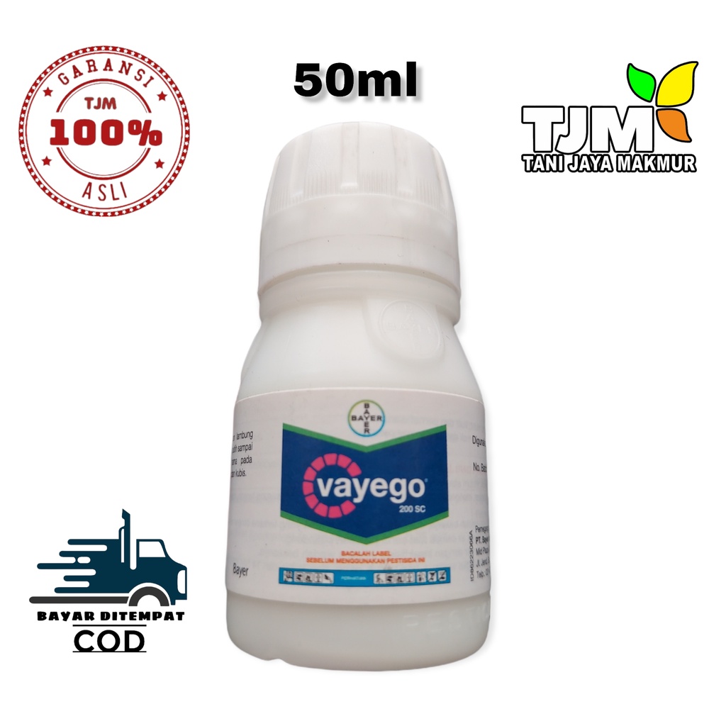 Jual VAYEGO 200 SC 50 ml/Bahan aktif: tentraniliprol 2g/l/insektisida ...