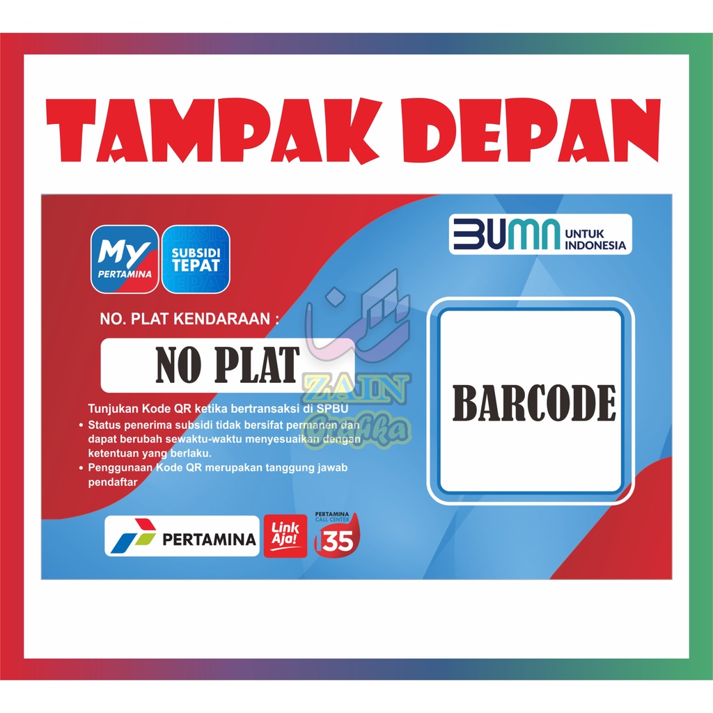 Jual Kartu bensin/kartu my pertamina/cetak kartu pvc bahan premium zain ... Jual Kartu bensin/kartu my pertamina/cetak kartu pvc bahan premium zain ...