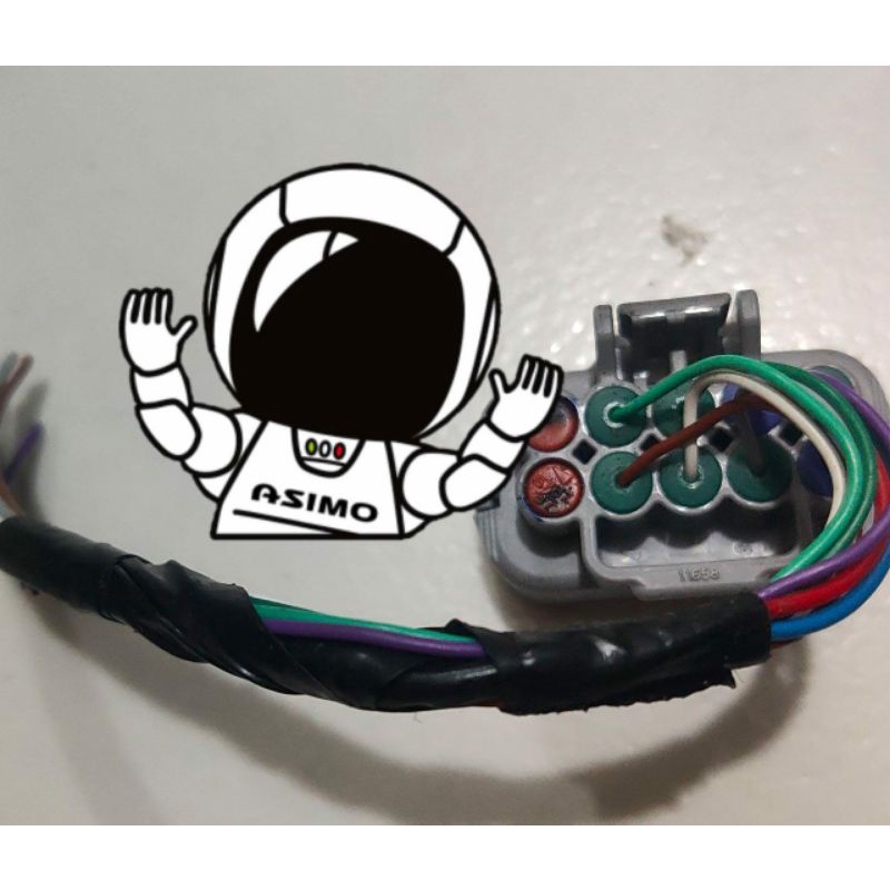 Jual Soket Gear Gir BOX terminal Aki pin 10 original toyota Harrier ...