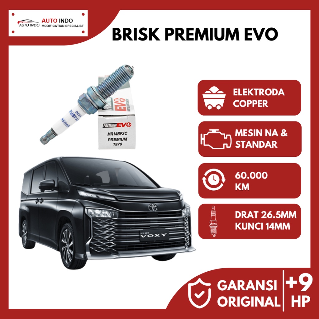 Jual Busi Mobil Brisk Premium Evo MR14BFXC Toyota All New Voxy 2.0 M20A ...