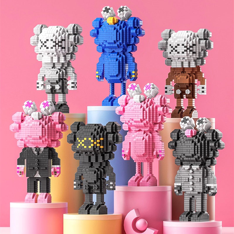 Jual Nano Block Kaws /Mainan Balok Susun/Balok Mainan Anak/Mainan ...