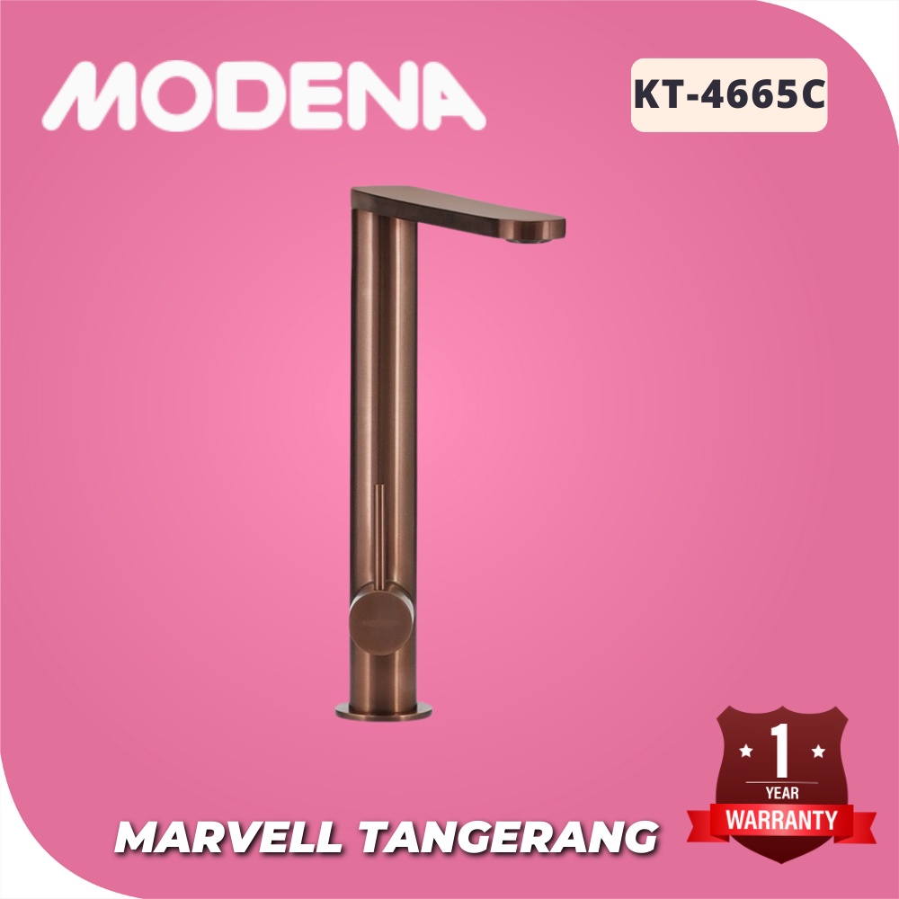 Jual MODENA KT 4665 C KITCHEN TAP ROSE GOLD COLOR SINK MIXER ORIGINAL ...
