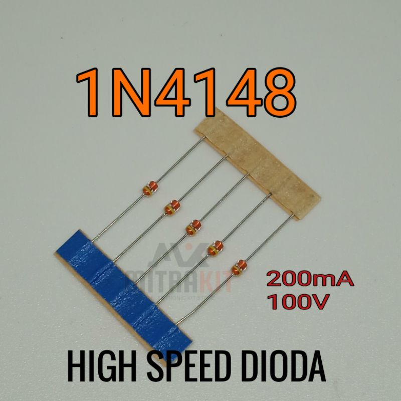 Jual 1N4148 Dioda high speed 200mA100V 4148 ROHM | Shopee Indonesia