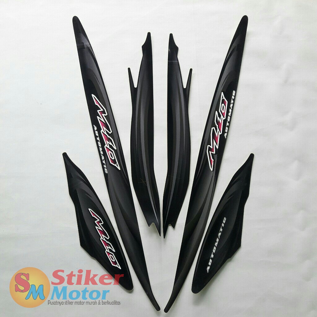 Jual STICKER STRIPING LIS LES BODY MOTOR MOTOR MIO SPORTY 2007 STD FULL ...