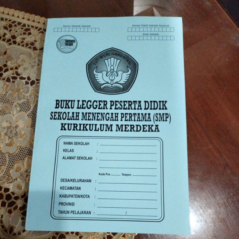Jual Buku Legger Peserta Didik SMP Kurikulum Merdeka | Shopee Indonesia