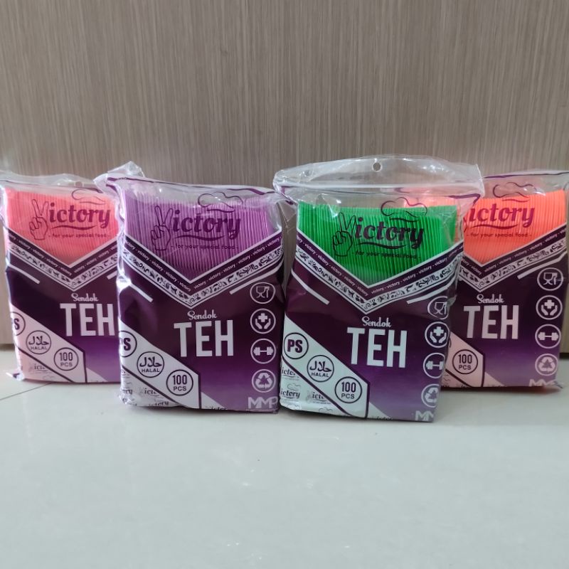 Jual Sendok Teh Victory Warna dan Bening/Sendok teh Bening/Sendok Teh ...
