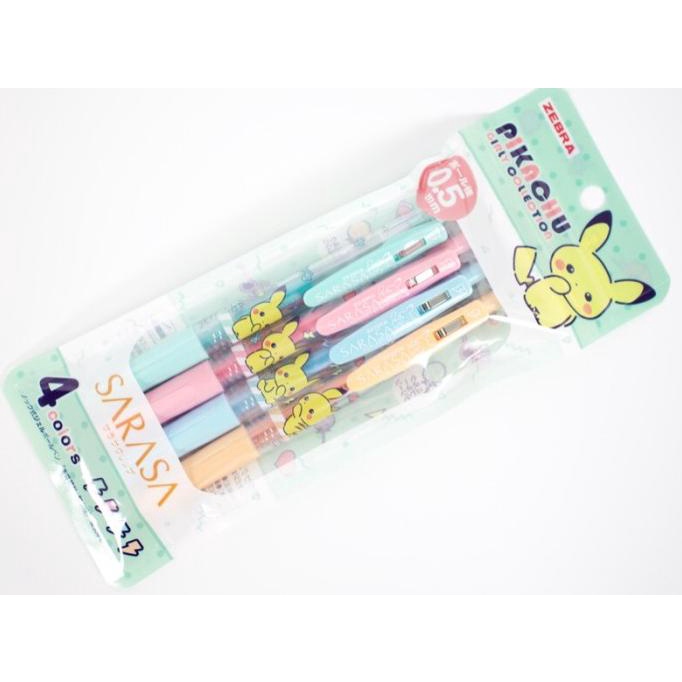 Jual Zebra Sarasa Pikachu Girly Collection Set Pokemon | Shopee Indonesia