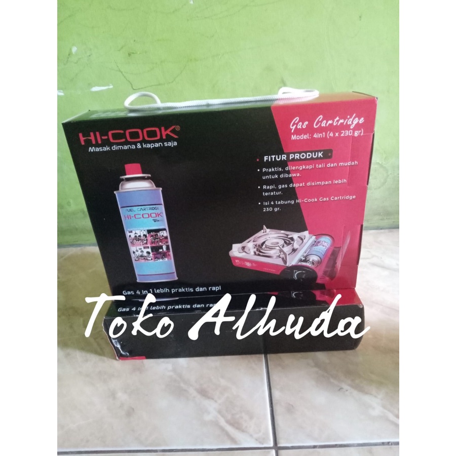 Jual Hi-Cook Gas Cartridge / gas portable 4in1 | Shopee Indonesia