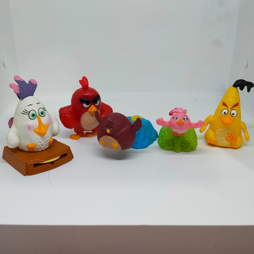 Jual FIGUR MCD MCDONALS HAPPY MEALS TOYS - ANGRY BIRD | Shopee Indonesia