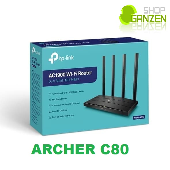 Jual TP-Link TPLINK Archer C80 AC1900 Wifi Router | Shopee Indonesia