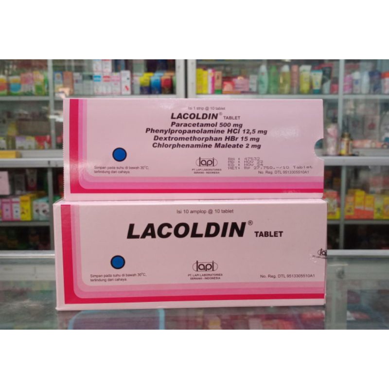 Jual LACOLDIN TABLET ISI10 | Shopee Indonesia