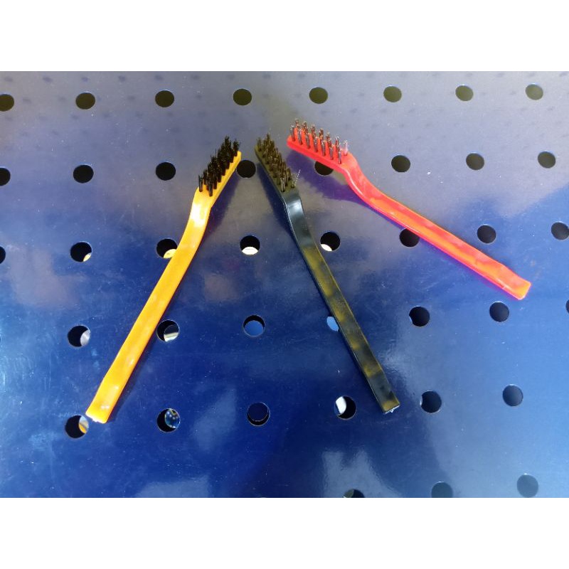 Jual Sikat Kawat Isi 3 pcs Sikat Tembaga Nylon Besi Wire Brush | Shopee ...