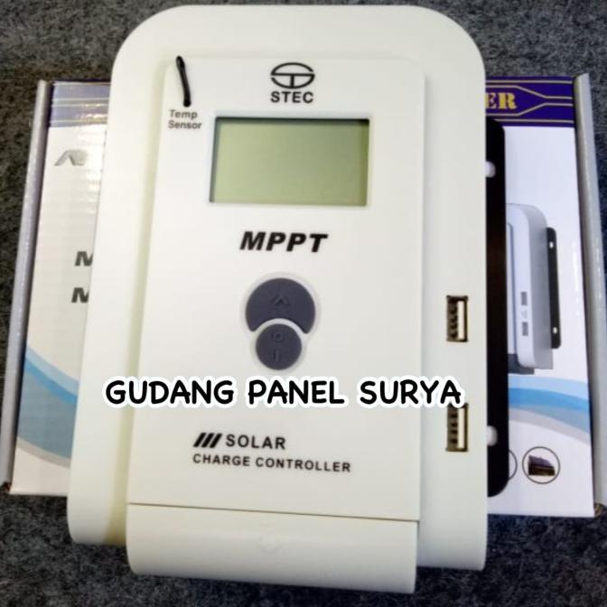 Jual Solar Charge Controller Scc Mppt Stec 20A Stec 12V 24V | Shopee Indonesia