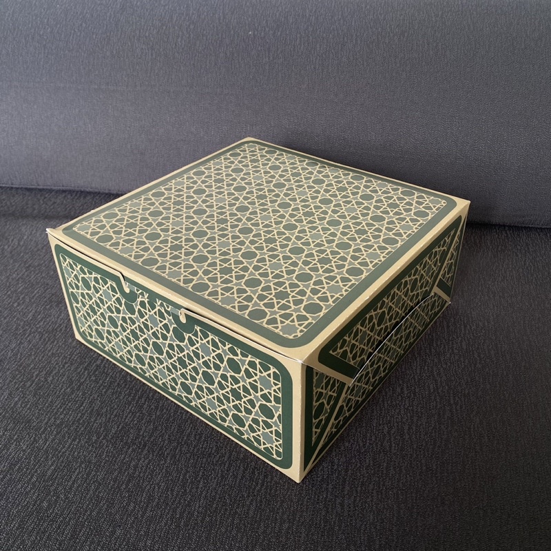 Jual (minimal 5pcs) Box Hijau Emas mewah Allinpack | Shopee Indonesia