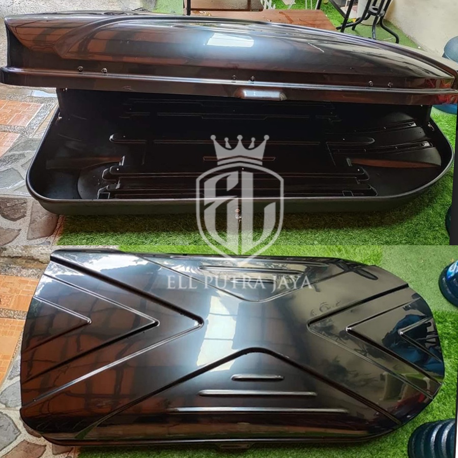 Jual Roof Box Roofbox bagasi atas mobil Glossy slim | Shopee Indonesia