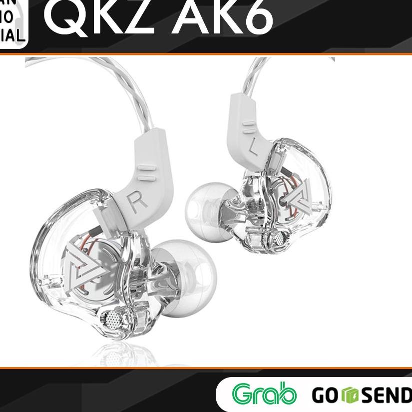 Jual Original QKZ AK6 Dengan Mic Earphone Sport Dynamic + Subwoofer ...