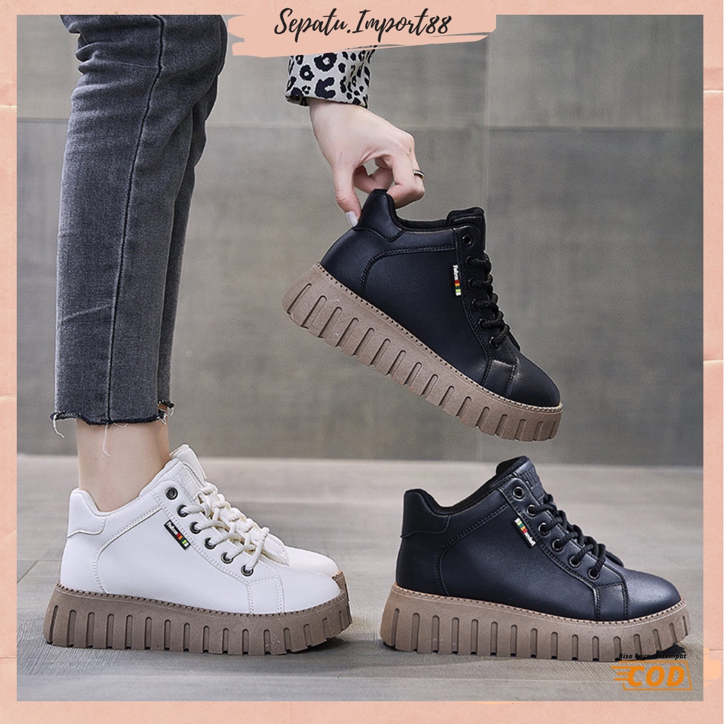 Jual Sepatu Wanita Import Premium Quality Model Korea SP 637 | Shopee ...