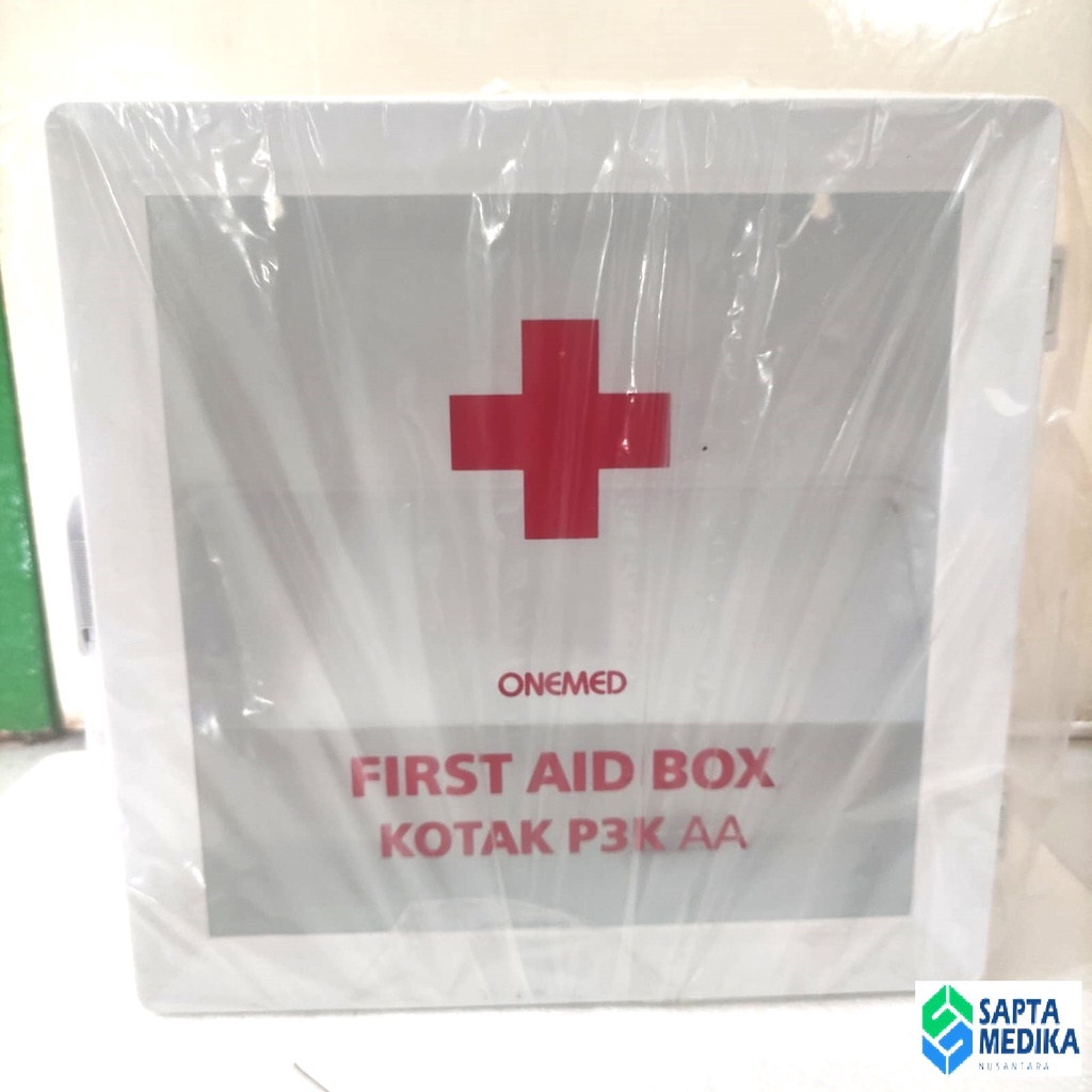 Jual Kotak P3k dinding First Aid Box merk Onemed | Shopee Indonesia